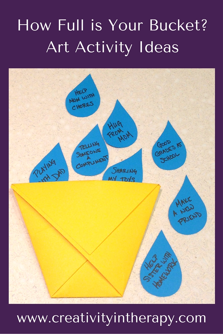 How Full Is Your Bucket? - Creativity in Therapy