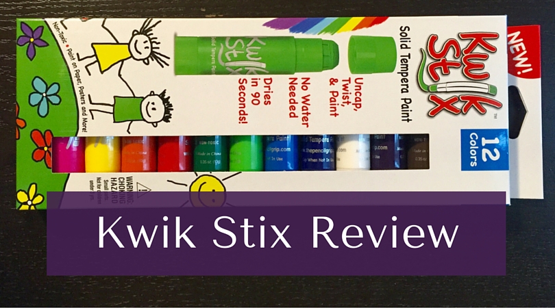 Exploring New Art Materials! Kwik Stix Review - Creativity in Therapy