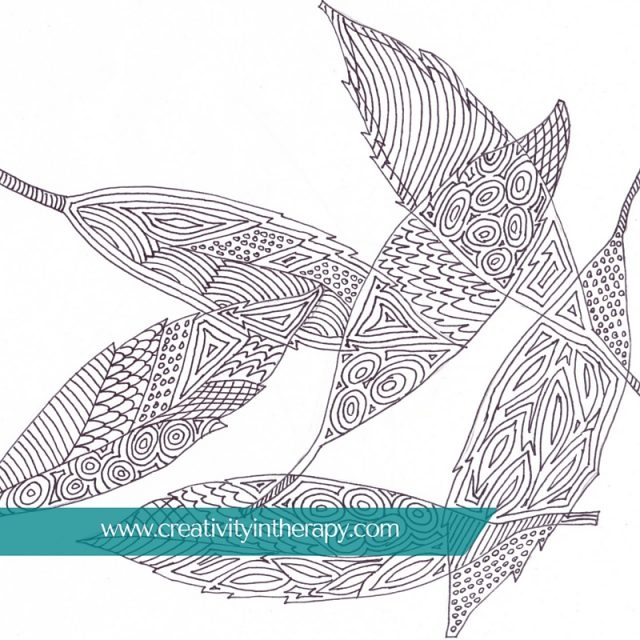 Nature-Inspired Art & Mindfulness - Creativity in Therapy