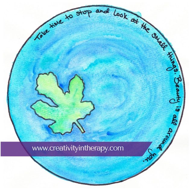 Nature-Inspired Art & Mindfulness - Creativity in Therapy