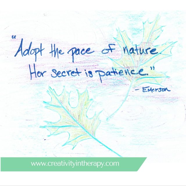 Nature-Inspired Art & Mindfulness - Creativity in Therapy