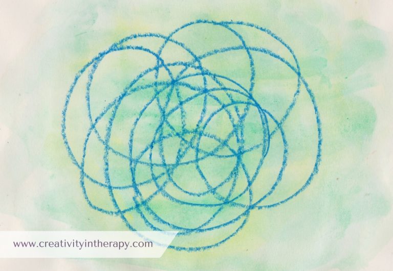 Drawing Your Breath - A Mindful Art Exercise - Creativity in Therapy