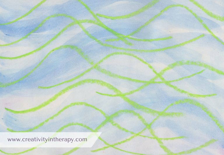Drawing Your Breath - A Mindful Art Exercise - Creativity in Therapy